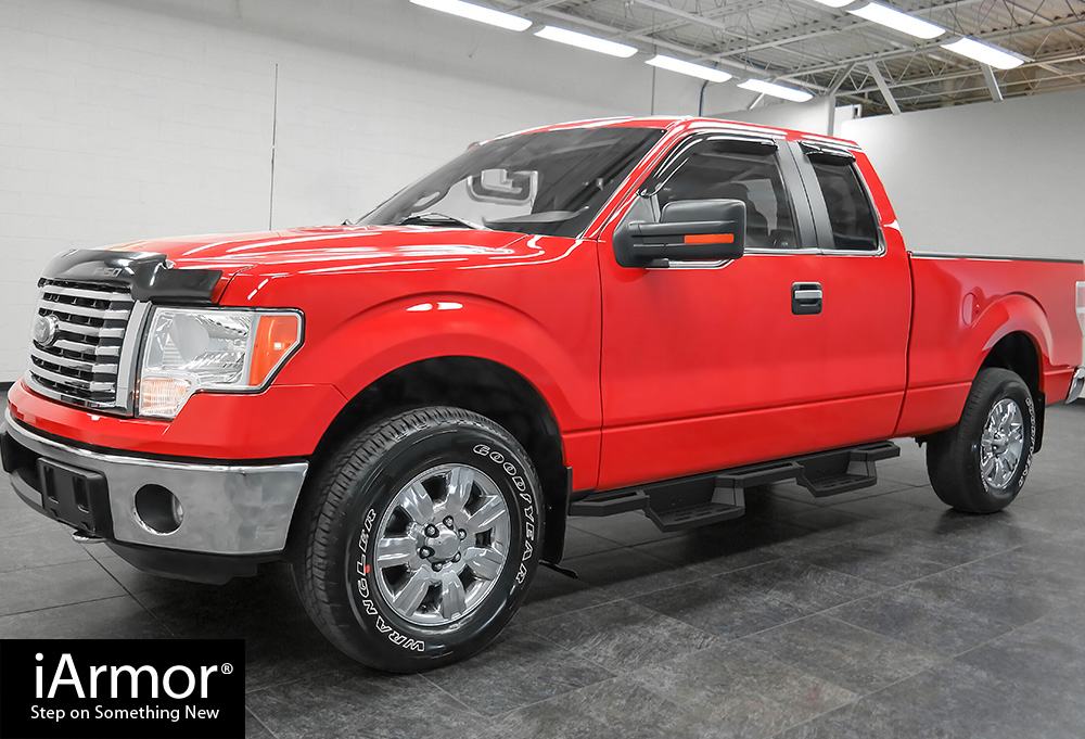 iArmor Aluminum Drop Steps Armor Fit 09-14 Ford F150 Super Cab | eBay