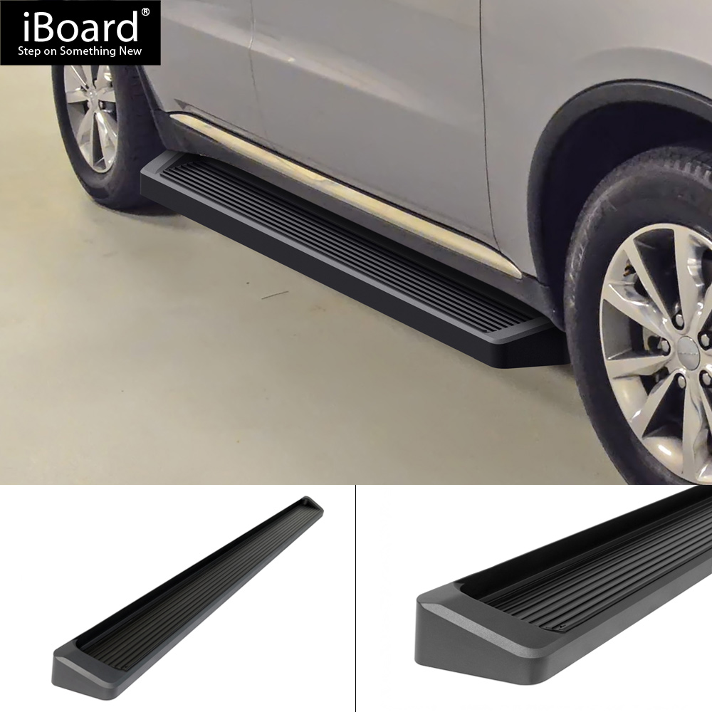Premium 6" Black iBoard Side Steps Fit 11-21 Dodge Durango 4-Door | eBay
