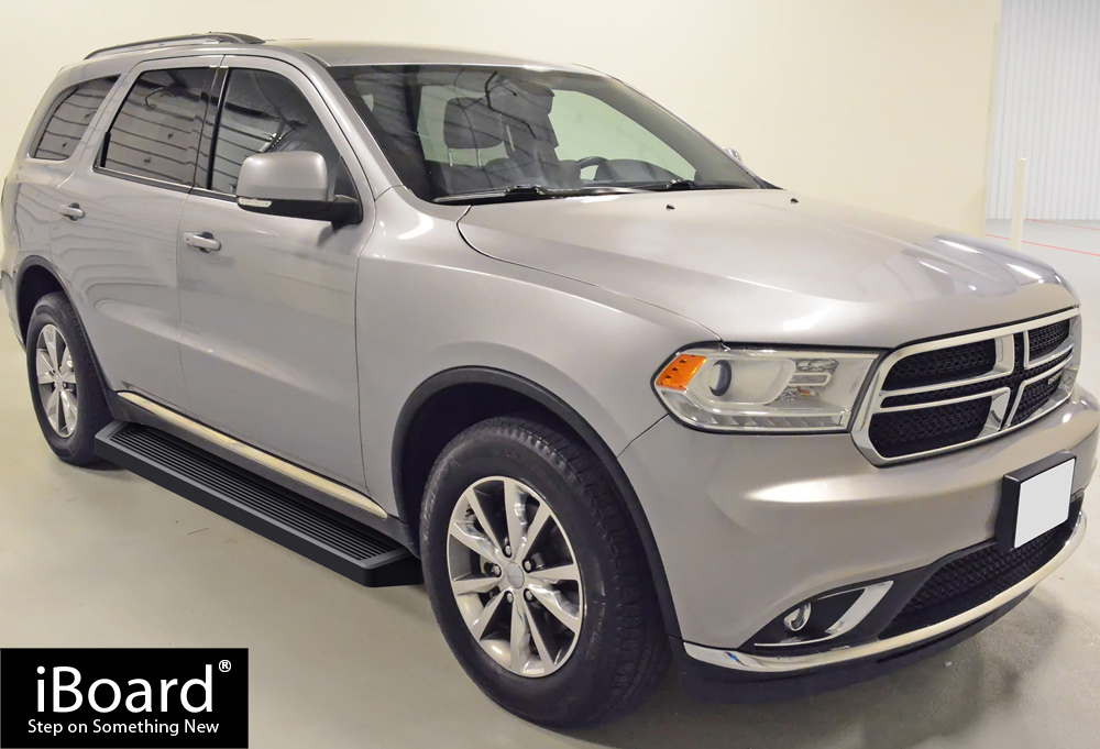 Premium 6" Black iBoard Side Steps Fit 11-21 Dodge Durango 4-Door | eBay