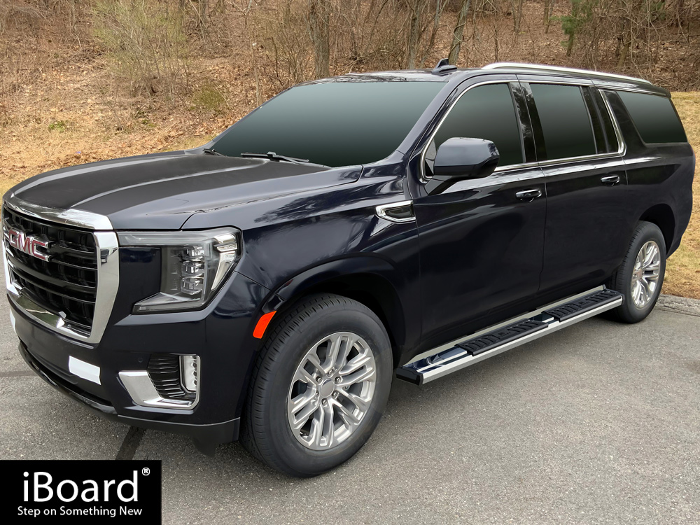 APS Chrome Board Side Steps Fit 21-24 Chevy Tahoe GMC Yukon | eBay