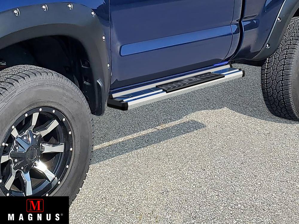 Chrome Board Side Steps Fit 05-23 Toyota Tacoma Standard Cab | eBay