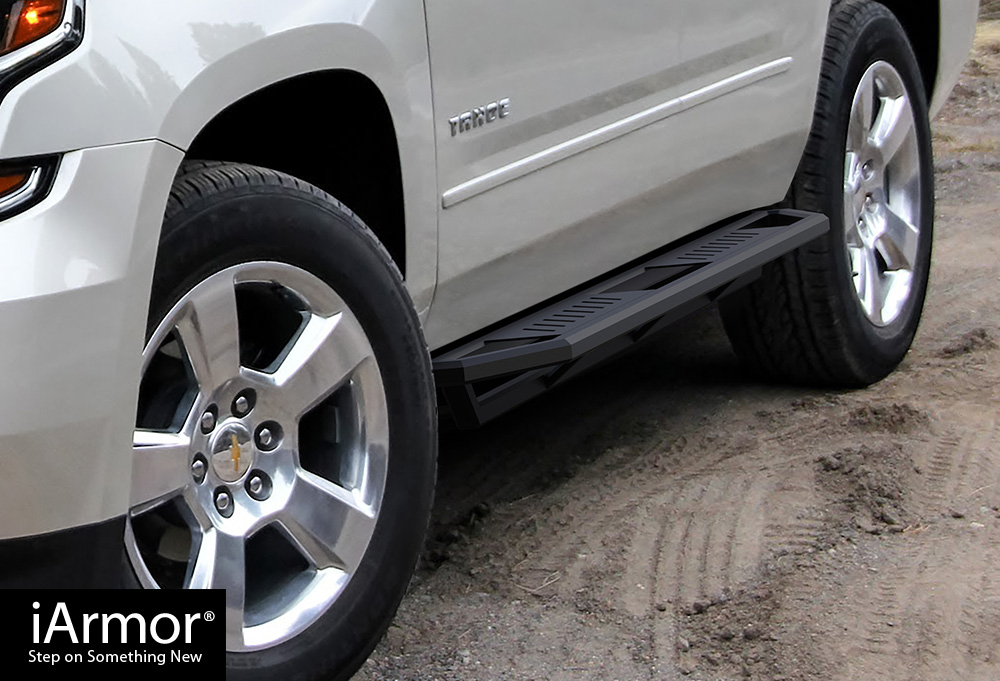 iArmor Aluminum Side Steps Armor Fit 05-20 Chevy Tahoe GMC Yukon ...