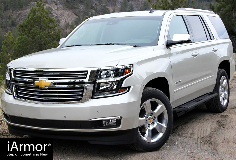 iArmor Aluminum Side Steps Armor Fit 05-20 Chevy Tahoe GMC Yukon ...