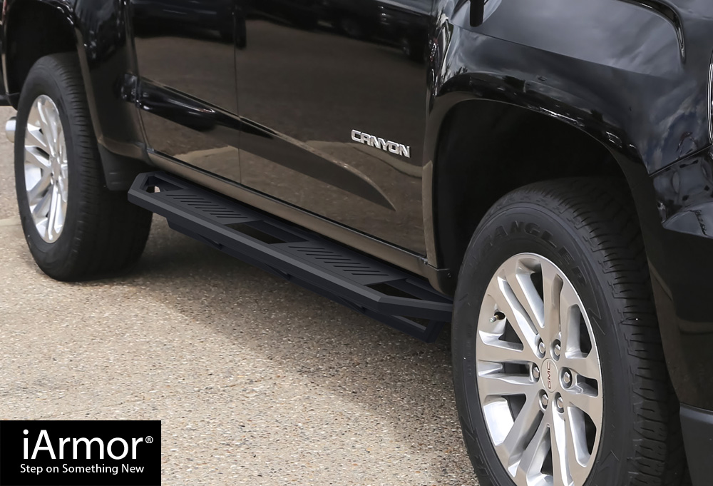 iArmor Aluminum Side Steps Armor Fit 15-21 Chevy Colorado GMC Canyon ...
