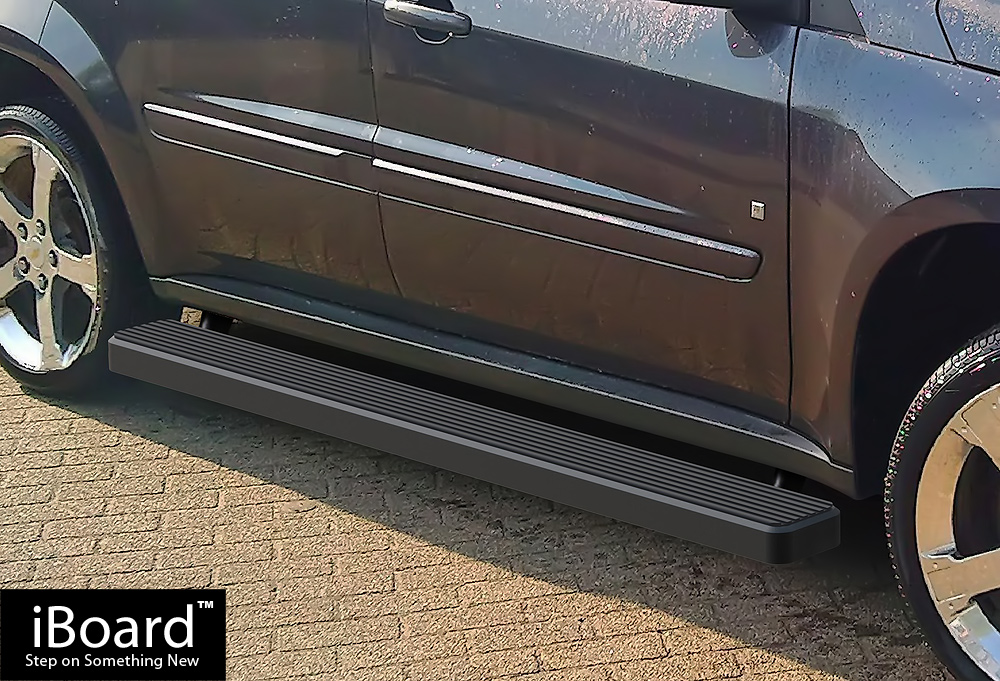 5" Black iBoard Running Boards Nerf Bars Fit 05-09 Chevy Equinox | eBay