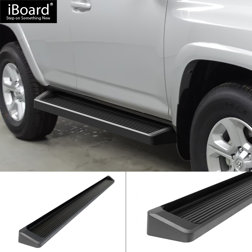 Premium 6" Black iBoard Side Steps Fit 14-21 Toyota 4Runner SR5 TRAIL ...