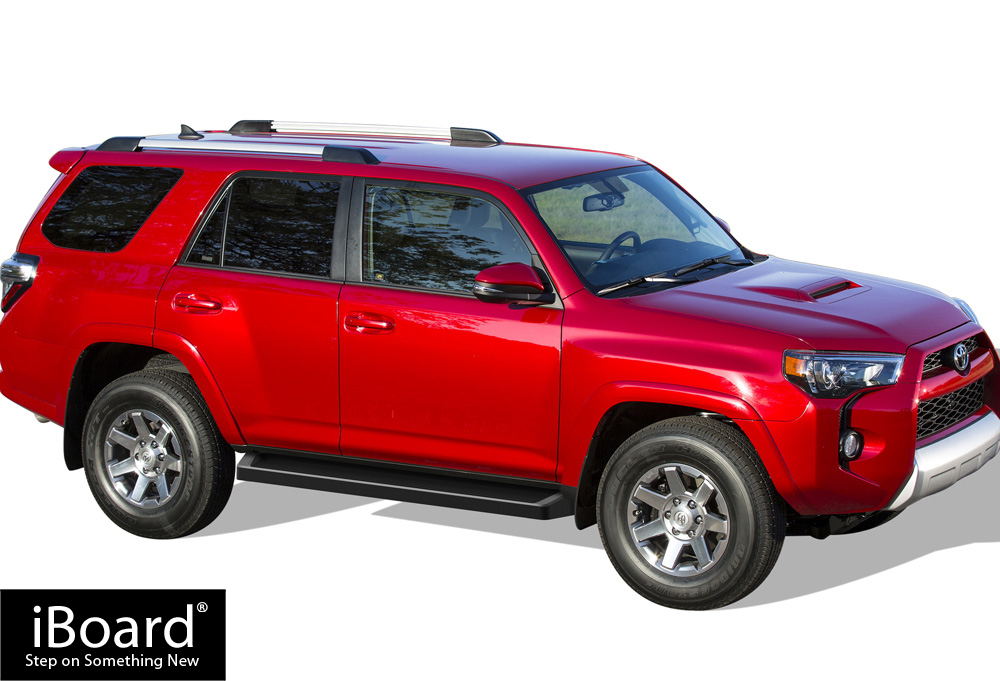 Premium 6" Black iBoard Side Steps Fit 14-21 Toyota 4Runner SR5 TRAIL ...